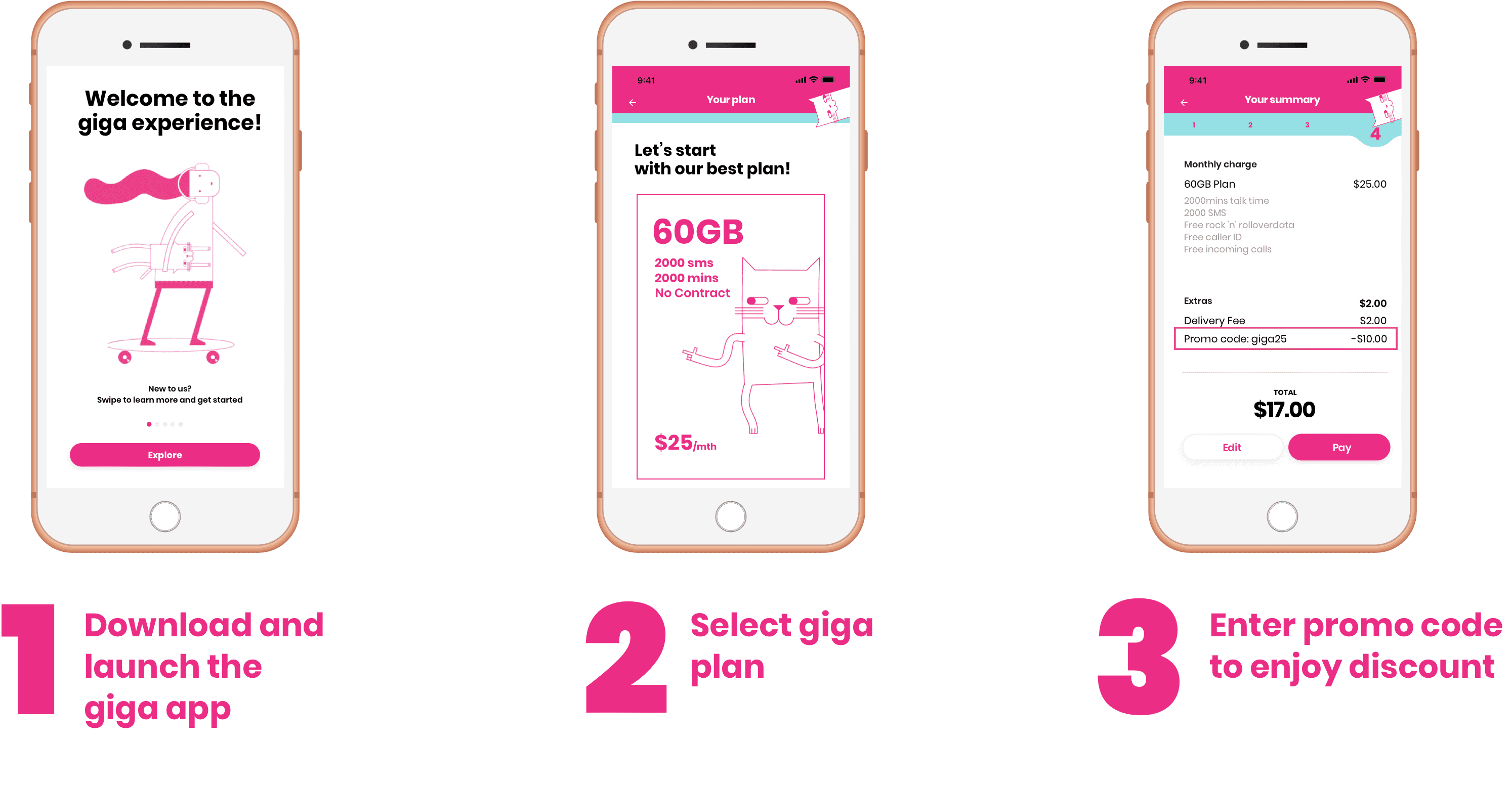 giga | Fully Digital Mobile Service Provider